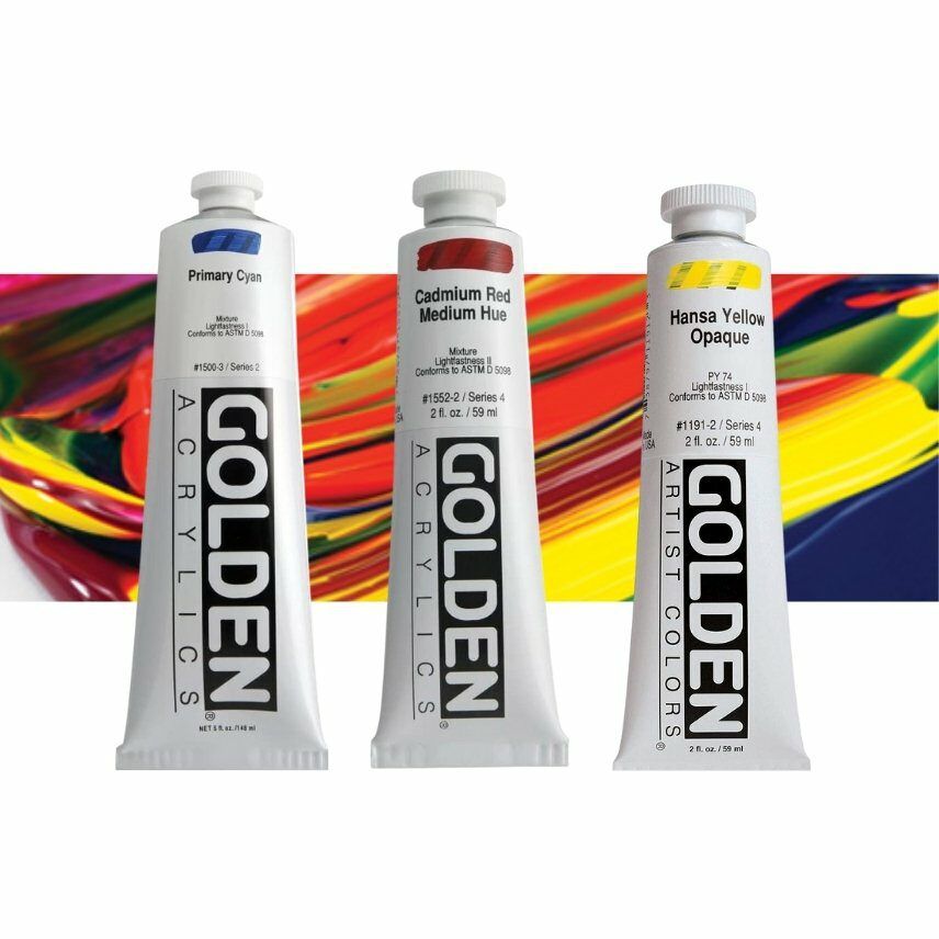 אקריליק Heavy Body 59 מ''ל | GOLDEN