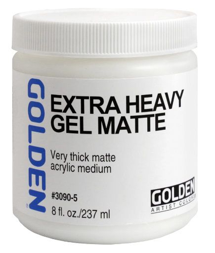 EXTRA HEAVY GEL MATTE - מדיום מאט לעיבוי צבעים והגברת סמיכות מאסיביים ...