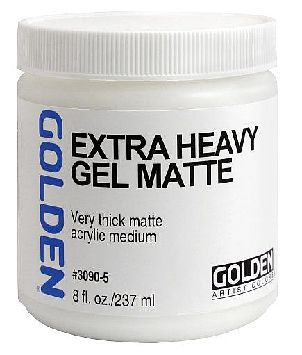 EXTRA HEAVY GEL MATTE - מדיום מאט לעיבוי צבעים והגברת סמיכות מאסיביים ...