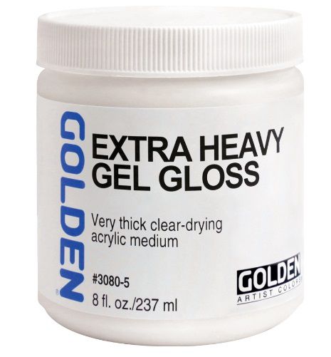 EXTRA HEAVY GEL SEMI GLOSS- מדיום מבריק למחצה לעיבוי צבעים והגברת ...