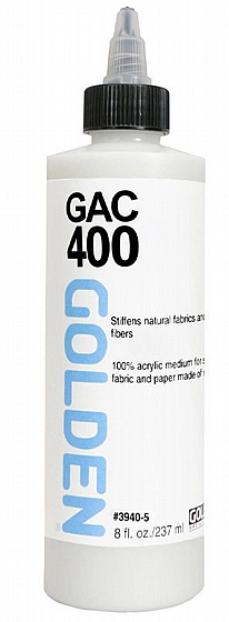 GAC 400- מדיום להקשחת סיבים ובדים 237 מ''ל | GOLDEN