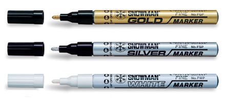 טוש שמן SNOWMAN | F