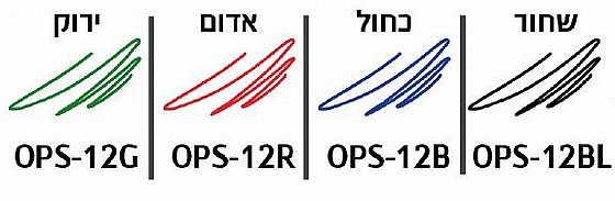 טושים פרמננטים דקים | SNOWMAN